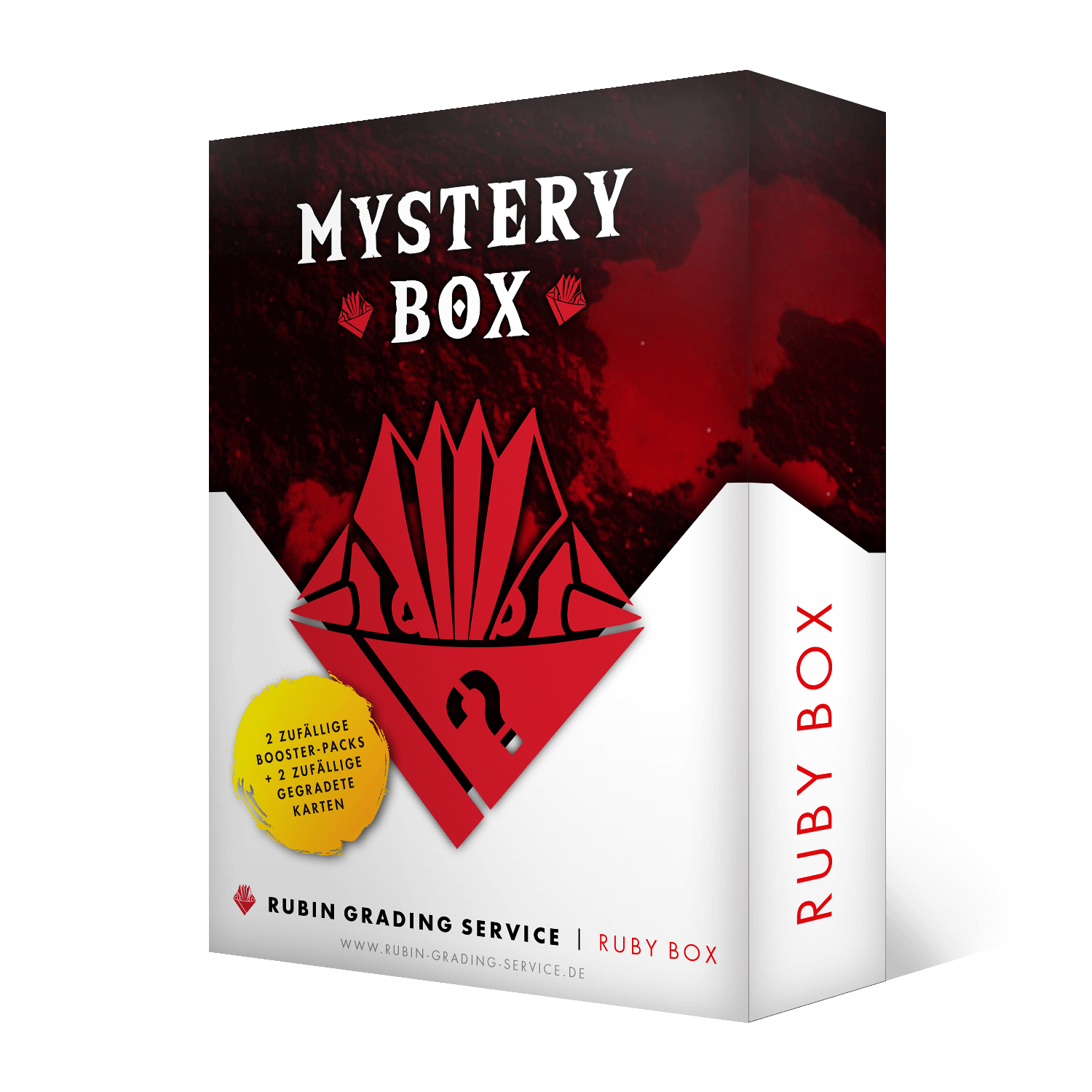 Mystery Box "Ruby Box" | 2 Booster & 2 gegradete Karten